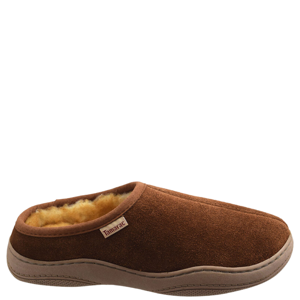 Tamarac Men's - Scuffy Cow Suede Slippers Allspice – Tamarac Slippers